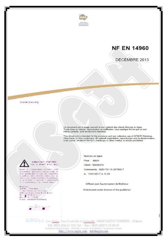 Normes Européennes - Animations Gonflables